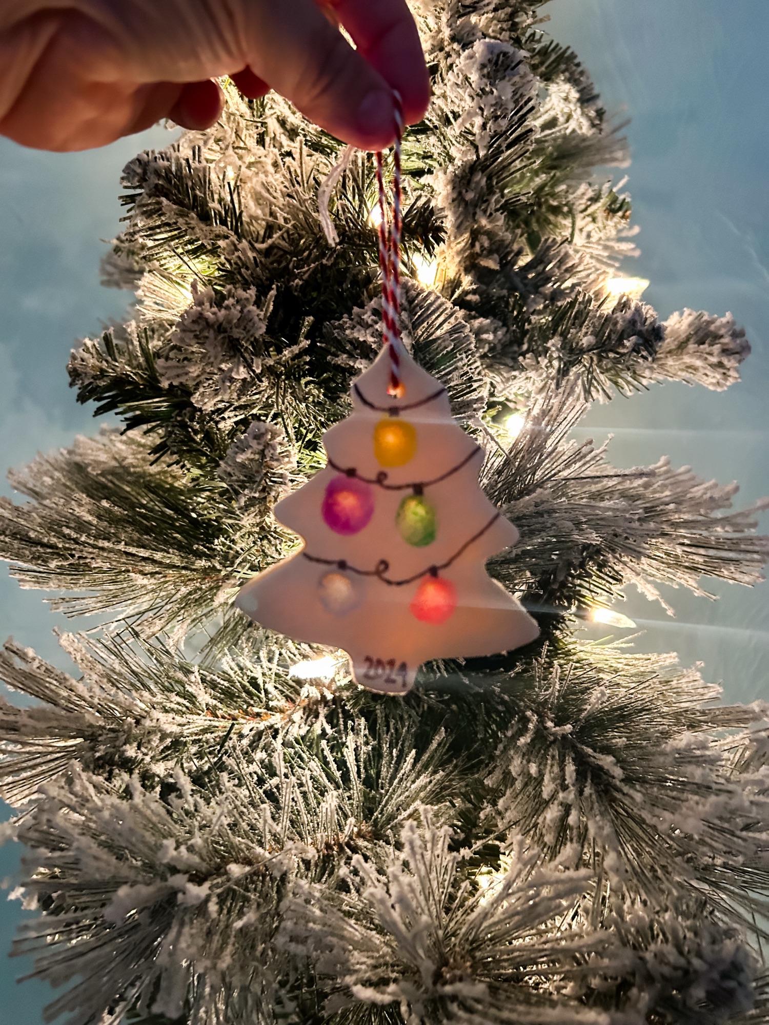 How To Make Easy Salt Dough Christmas Tree Ornaments - Play Days with JJ